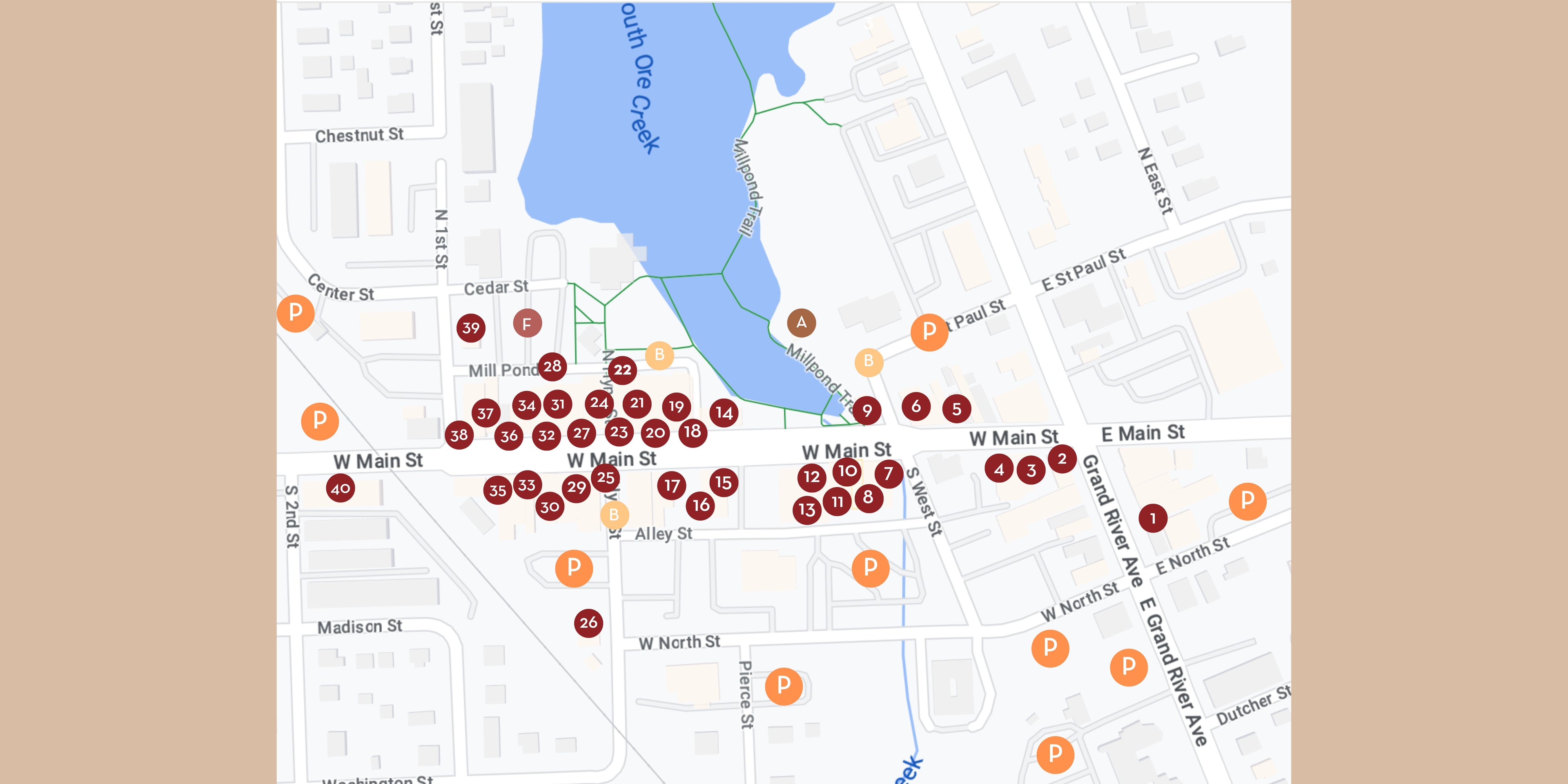 Destination Stars Hollow Map | Destination Stars Hollow